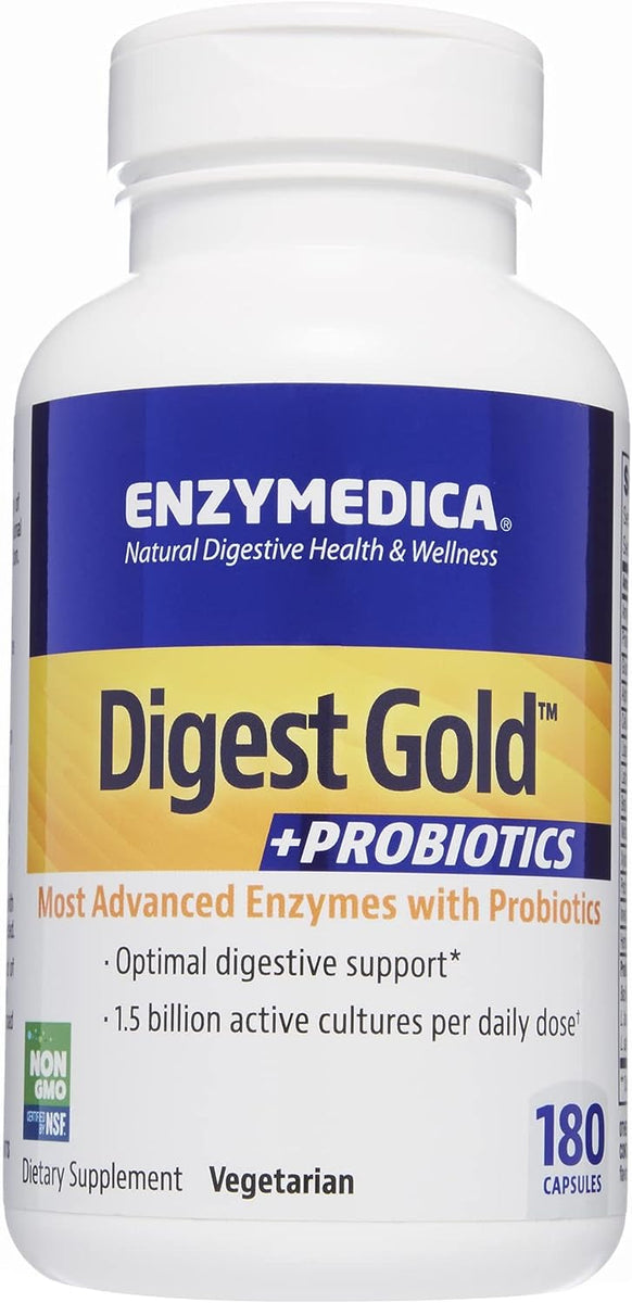 Enzymedica Digest Gold + Probiotics 180 caps – The Health Store