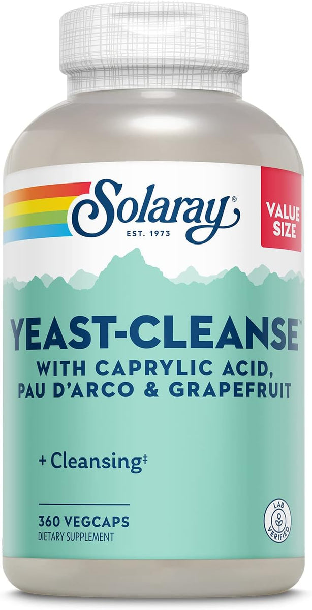 Solaray Yeast-Cleanse 90 caps – The Health Store