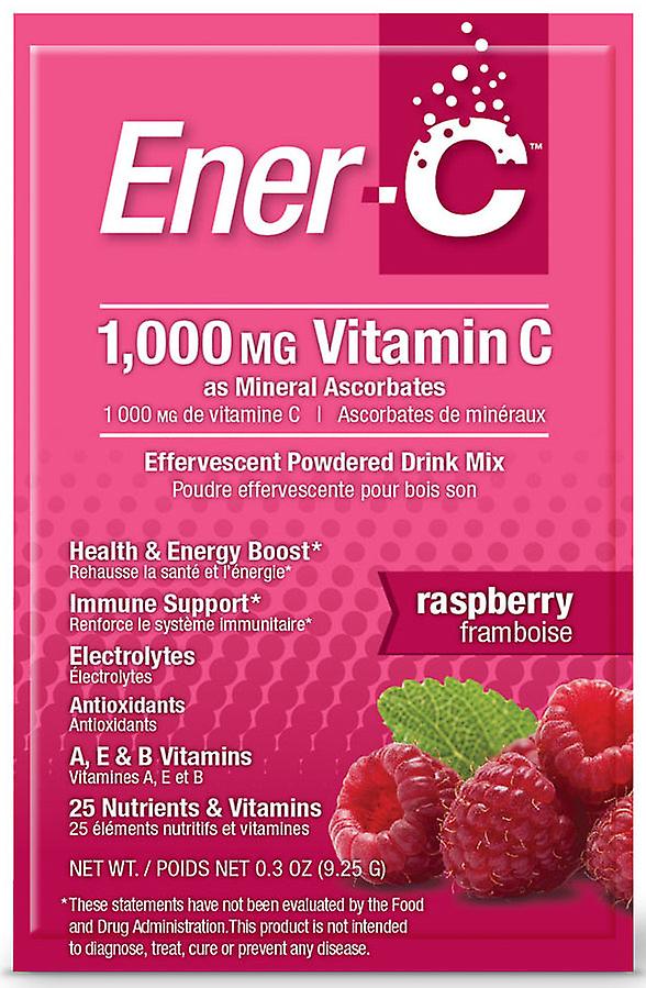 Ener-C Vitamin C 1000mg Sachet Raspberry Flavour – The Health Store