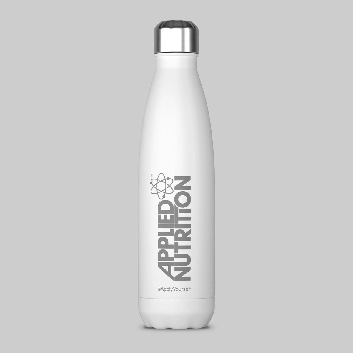 Applied Nutrition Stainless Steel White Flask 500ml – The Health Store