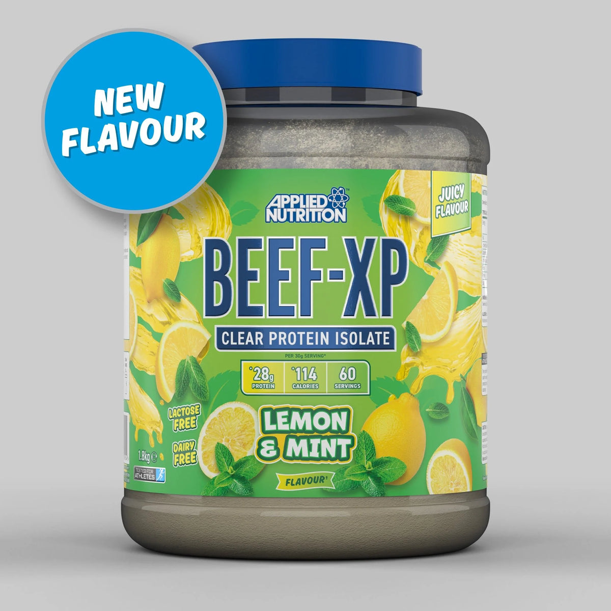 Applied Nutrition Lemon & Mint Beef-XP 1.8kg – The Health Store