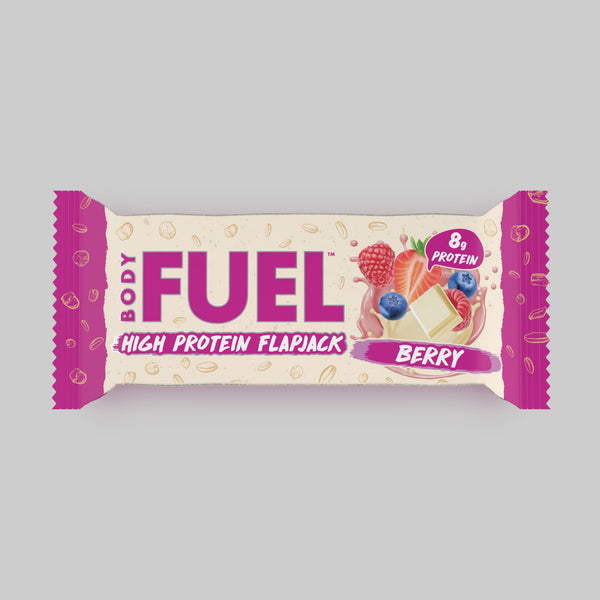 Body Fuel High Protein Flapjack Berry 40g – The Health Store