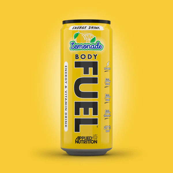 Body Fuel Lemonade Energy & Vitamin Drink 330ml – The Health Store