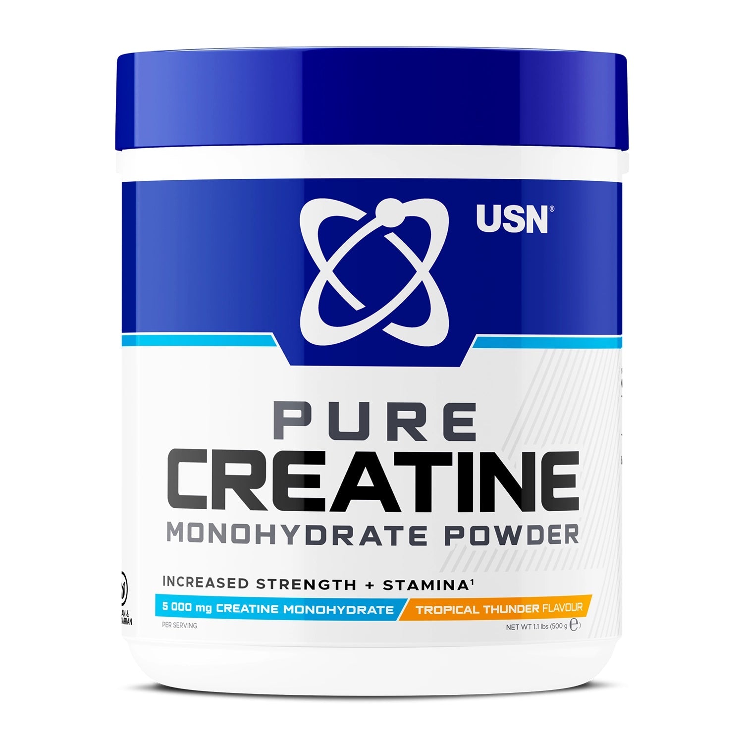USN Pure Creatine Tropical Thunder 500g – The Health Store