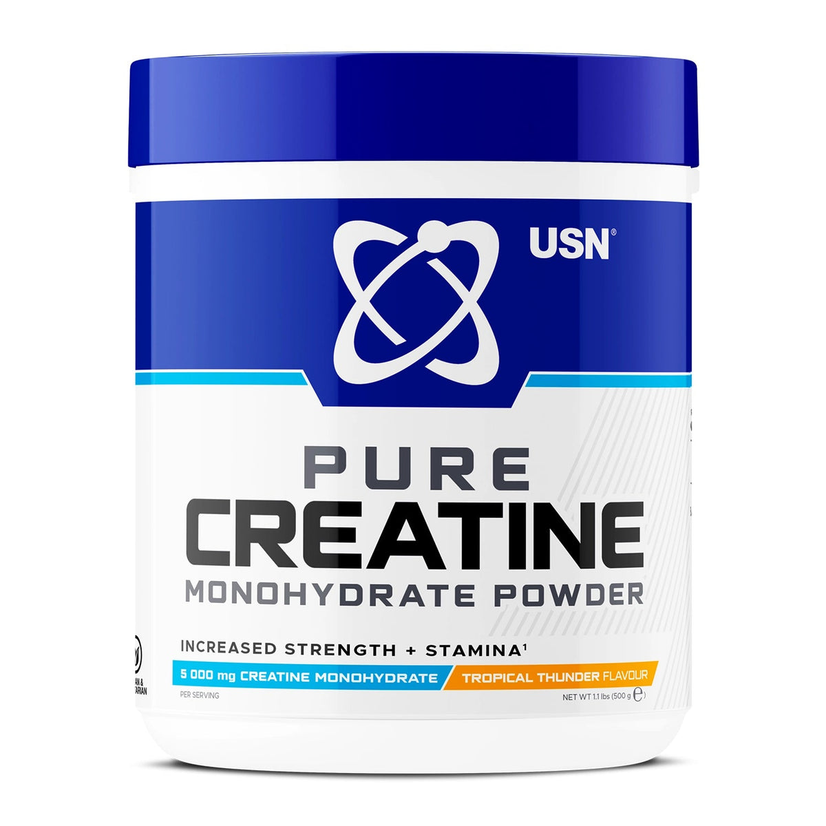 USN Pure Creatine Tropical Thunder 500g – The Health Store
