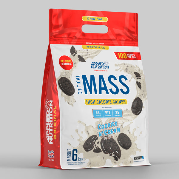 Original Formula Critical Mass Cookies 'N' Cream Protein Powder 6kg ...