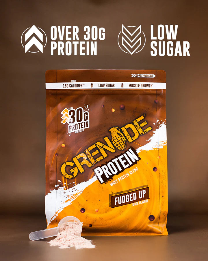 Grenade Whey Protein Fudged Up 2kg 50 servings – The Health Store