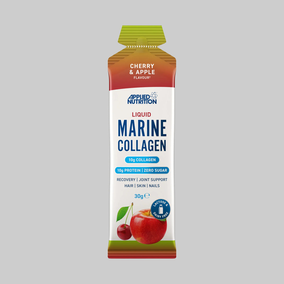 Applied Nutrition Marine Collagen Cherry & Apple Gels (Pack of 10 ...