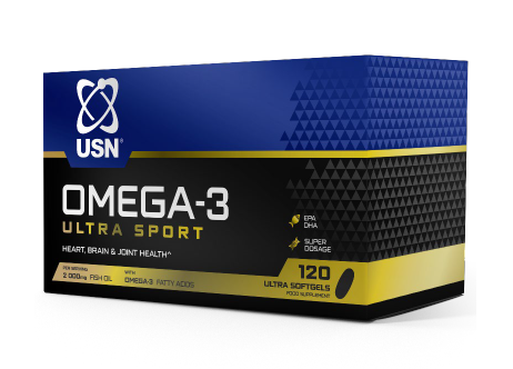 USN Omega-3 Ultra Sport 120 Ultra Softgels – The Health Store