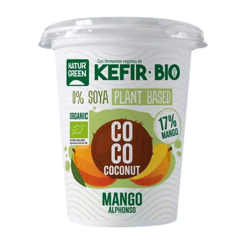 Kefir Bio Coconut Mango Yogurt 400g – The Health Store