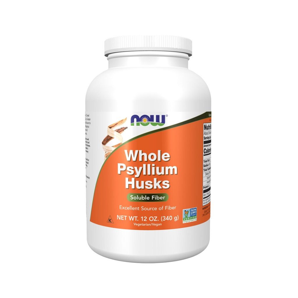 NOW Whole Psyllium Husks 340g – The Health Store