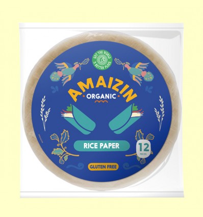 Amaizin Organic Rice Paper 110g – The Health Store