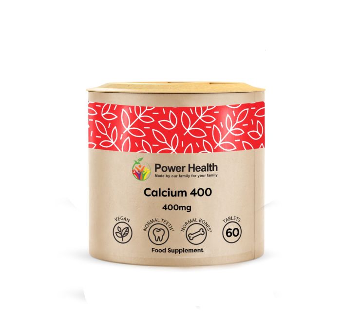 Power Health Calcium 400mg Tablets 60caps – The Health Store