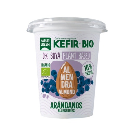 Kefir Bio Almond & Blueberry Yogurt 400g – The Health Store