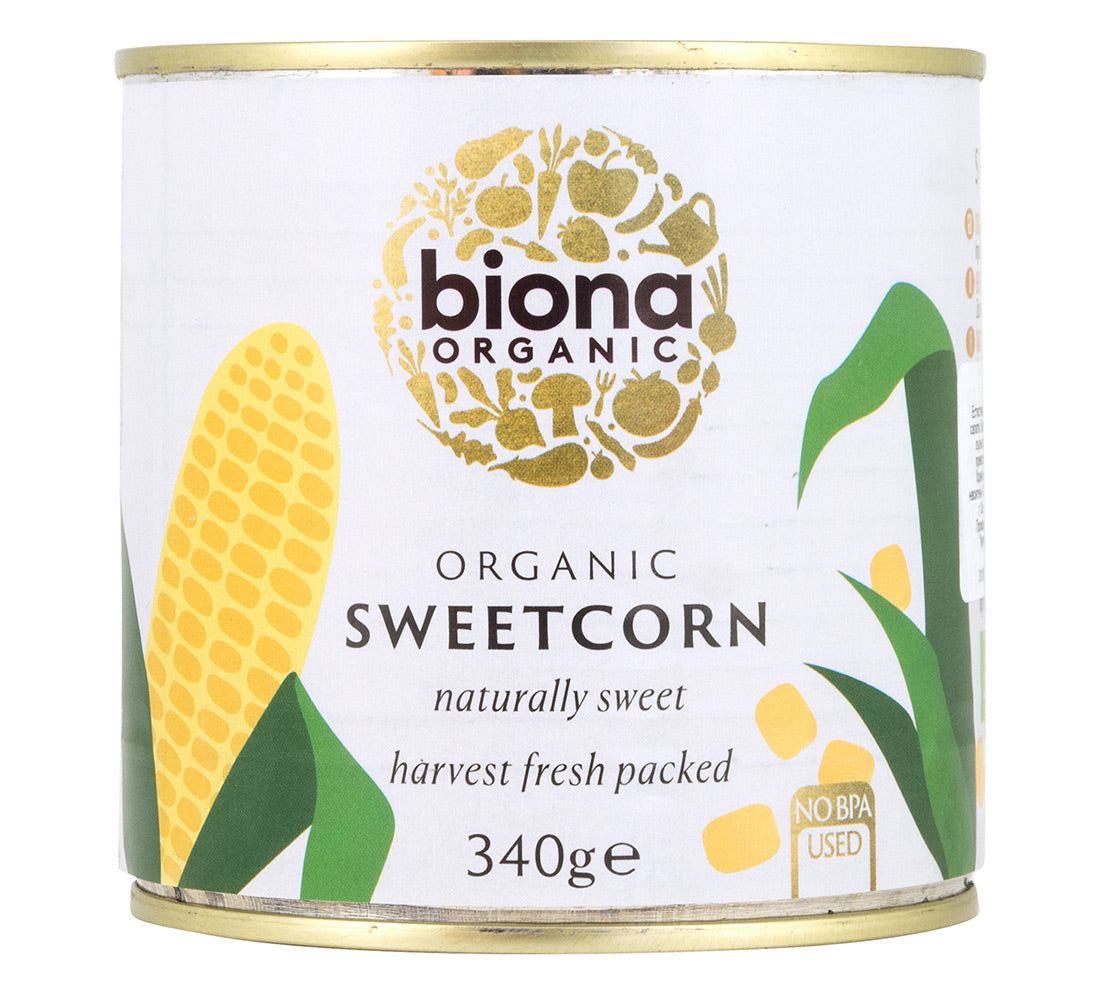 Organic Sweetcorn 340g – The Health Store