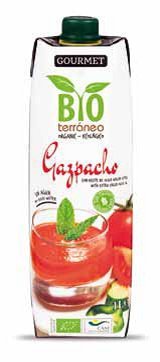 Organic Fresh Gazpacho Gourmet 1 l – The Health Store