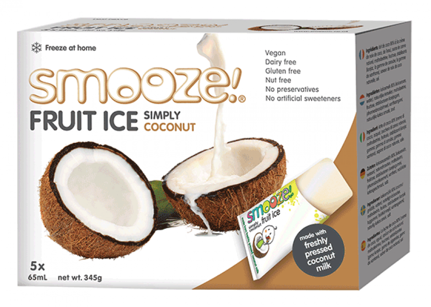 Smooze Coconut & Pink Guava Fruit Ice 5 x 65ml – The Health Store
