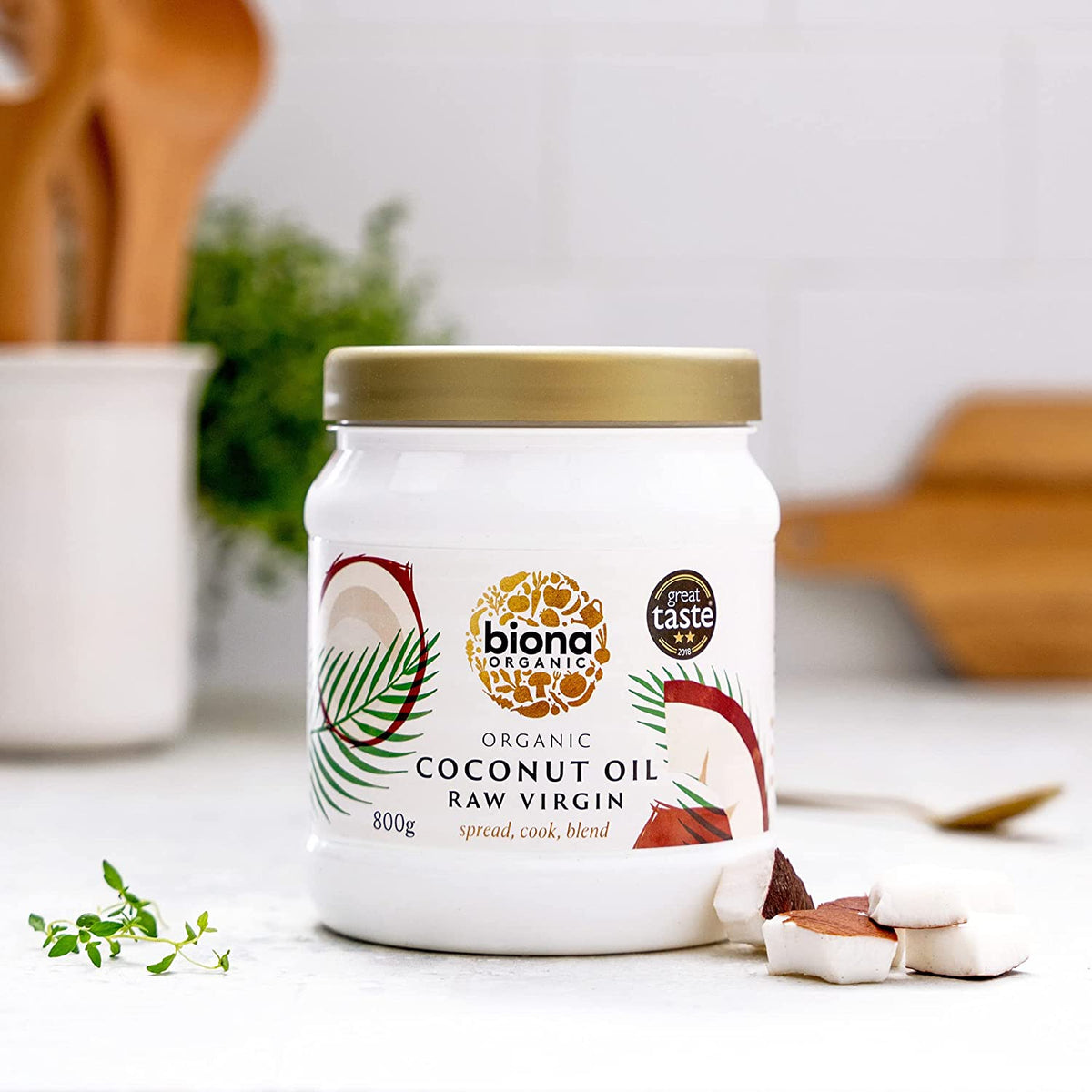 Organic Raw Virgin Coconut Oil 800g – The Health Store