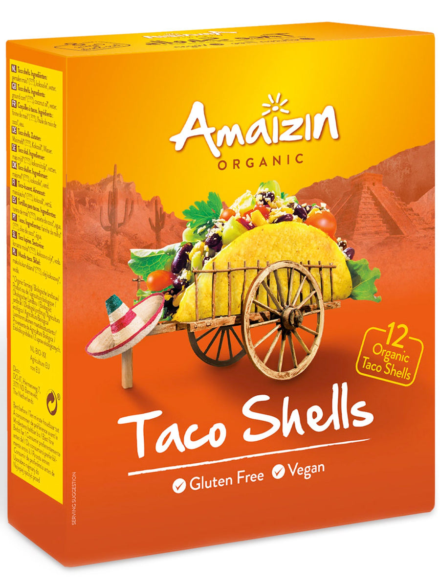 Amaizin Organic Taco Shells 150g – The Health Store