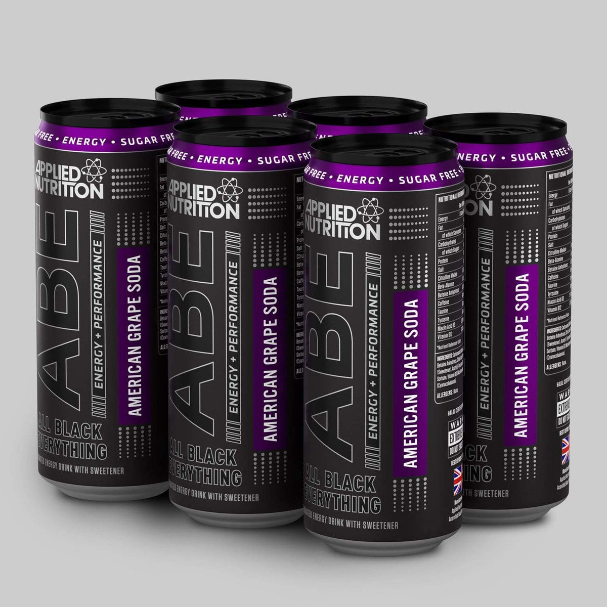 ABE Energy & Performance American Grape Soda 330ml – The Health Store