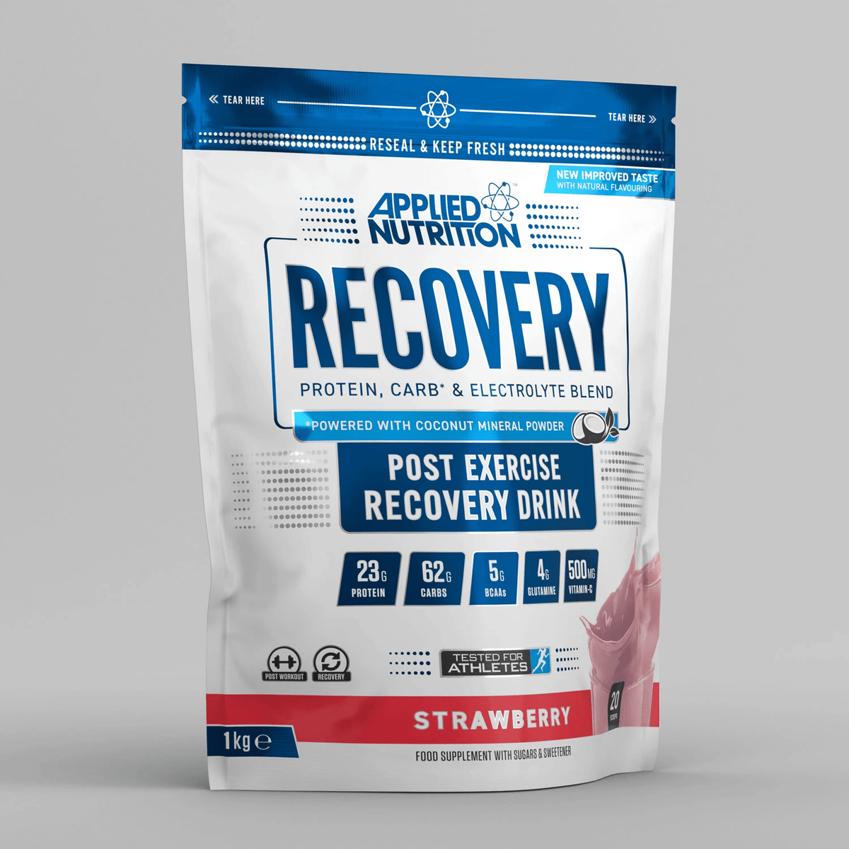 Recovery Strawberry 1kg – The Health Store