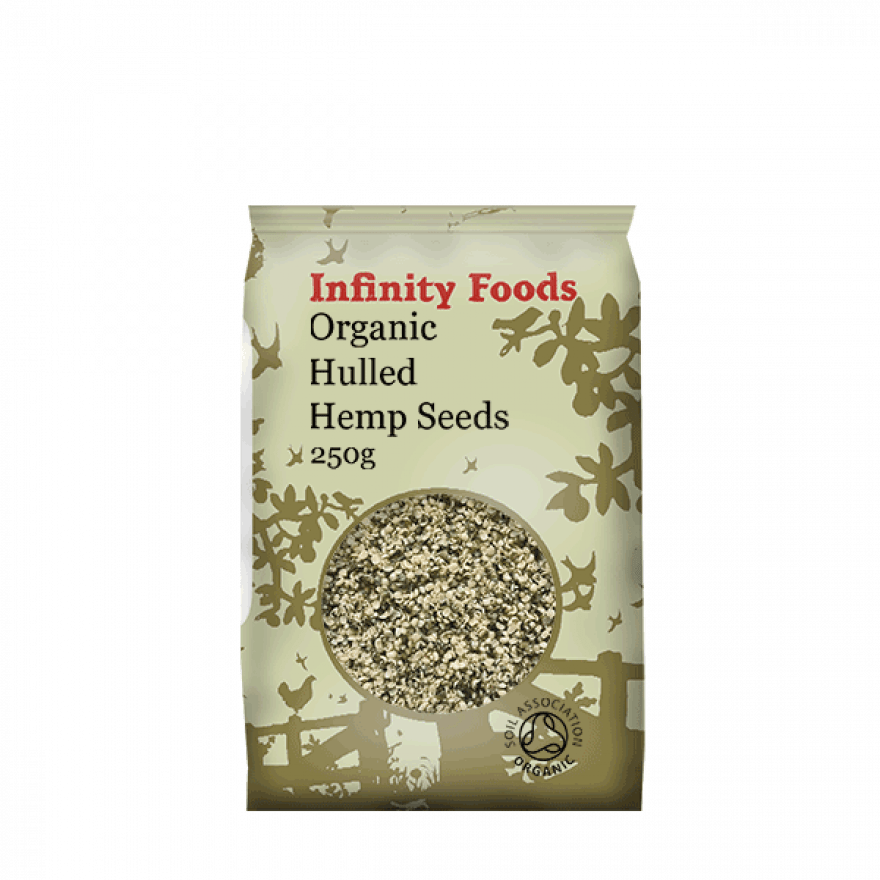 Organic Hulled Hemp Seeds 250g – The Health Store