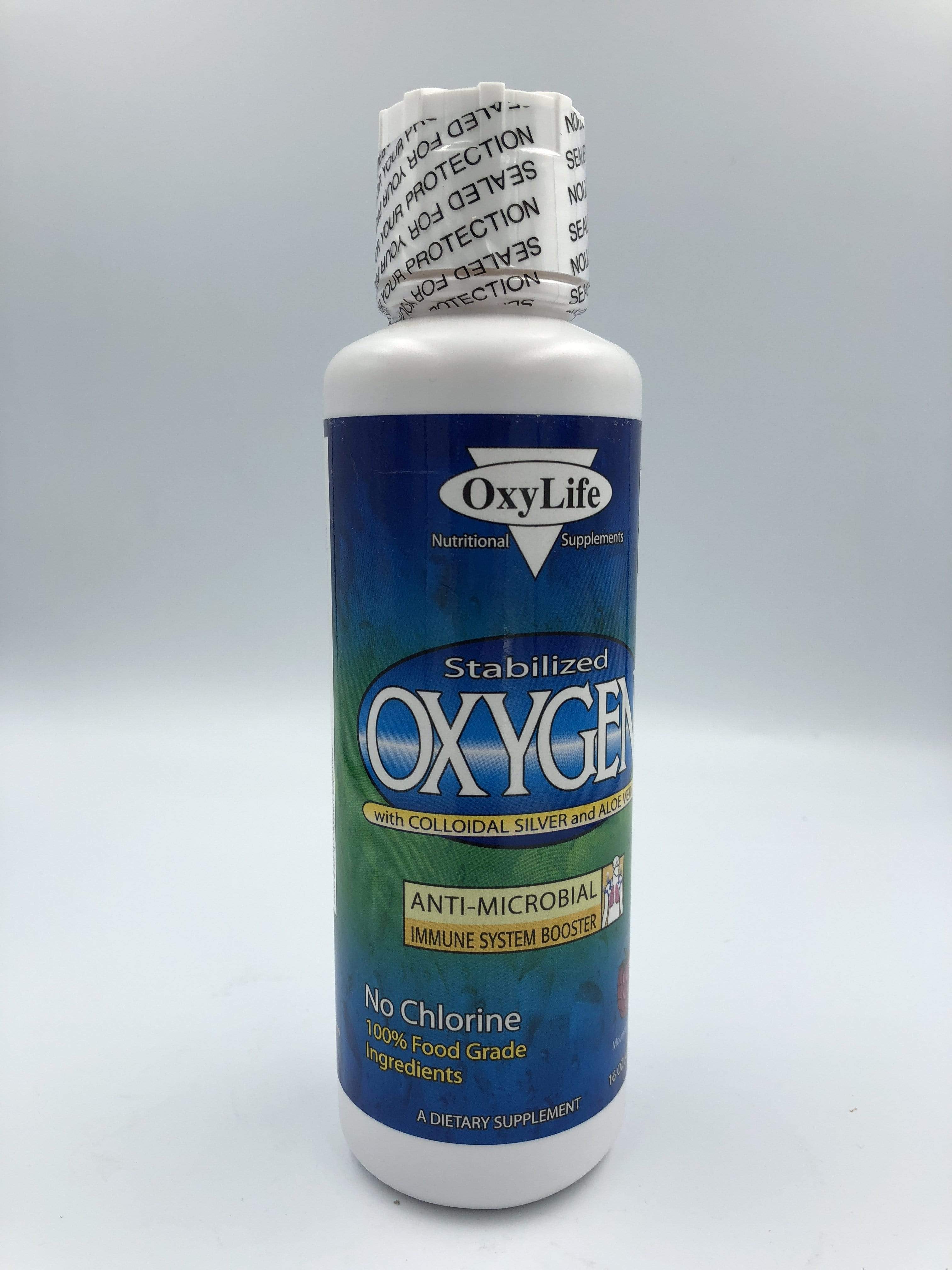Stabilized Oxygen With Colloidal Silver and Aloe Vera 473ml – The ...