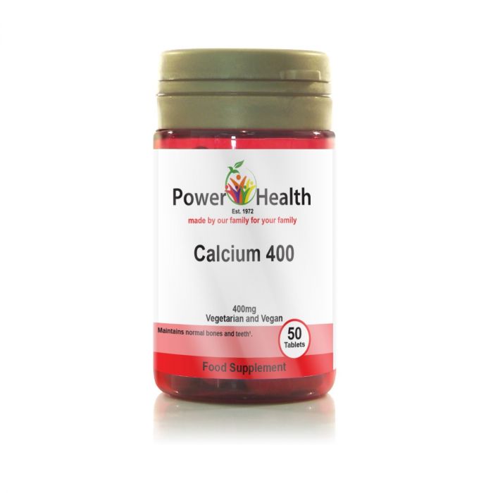 Calcium 400 - 50 tablets – The Health Store