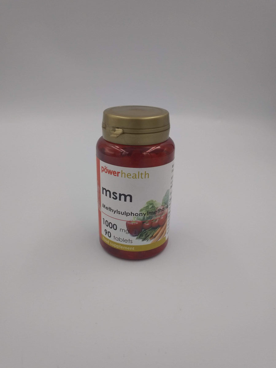Power Health MSM 1000mg 90tabs – The Health Store