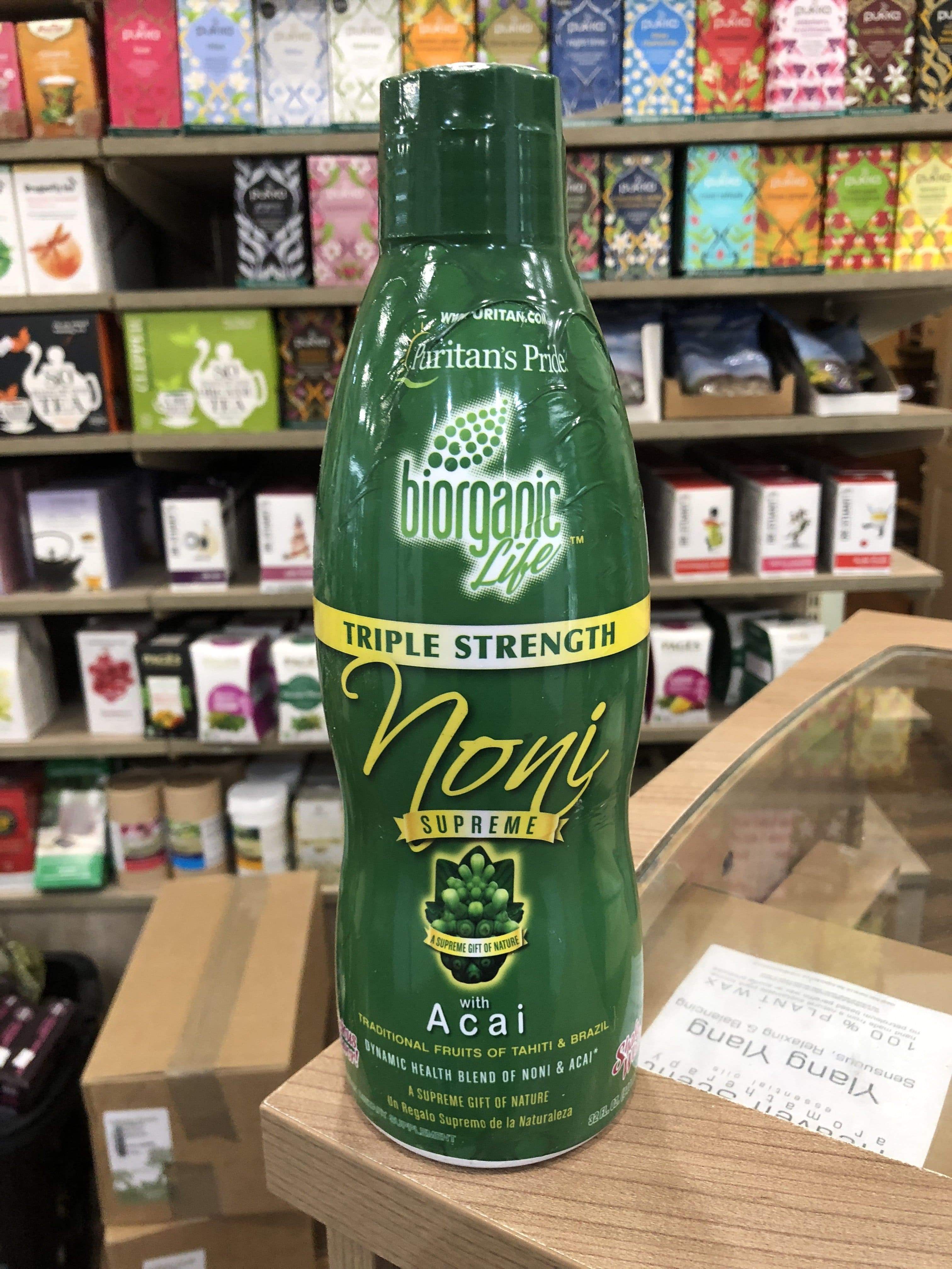 Triple Strength Noni Supreme Juice with Acai 32oz – The Health Store
