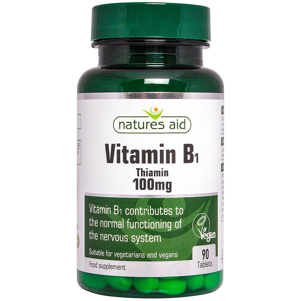 Vitamin B1 (Thiamin) 100mg 90 tabs – The Health Store