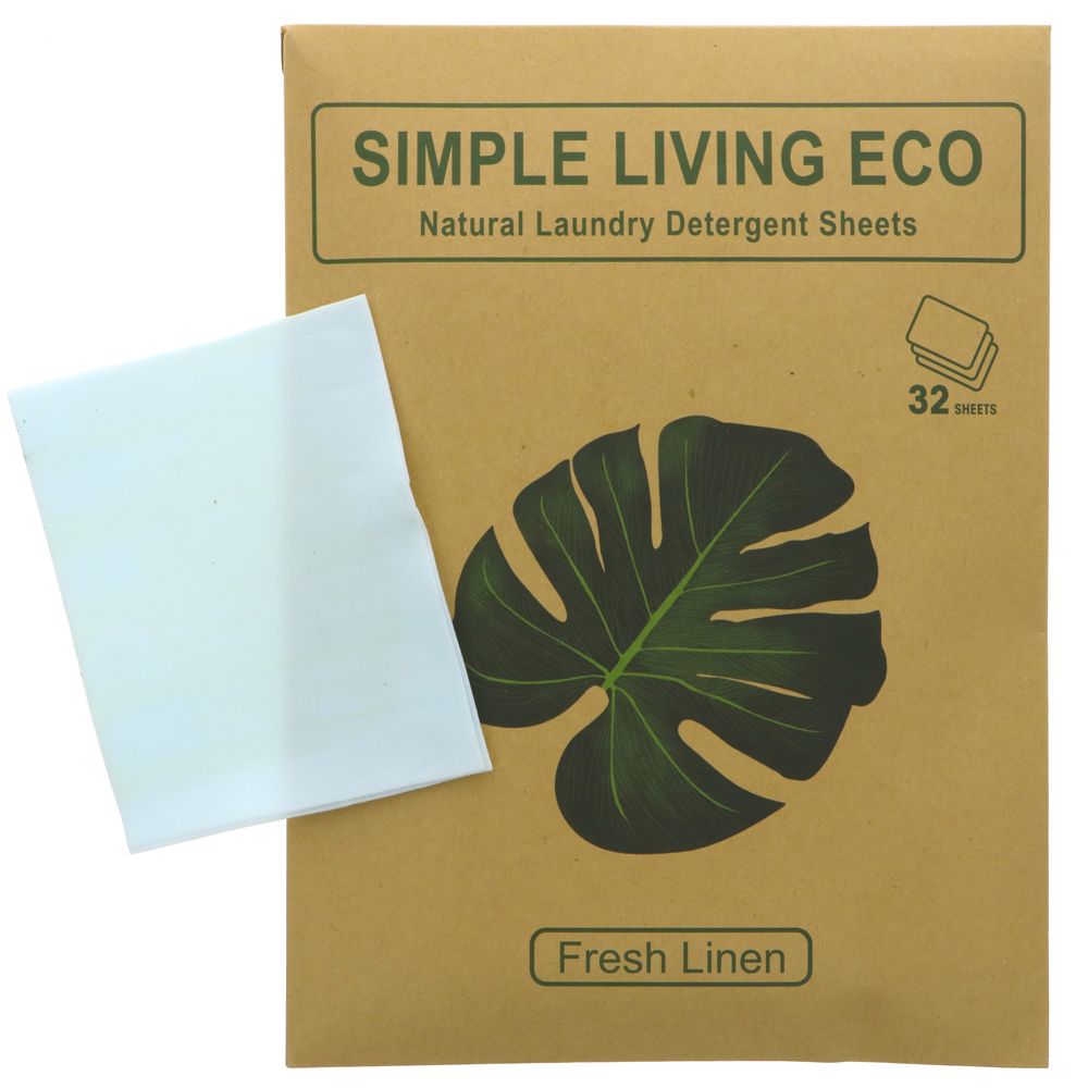 Simple Living ECO Laundry Detergent Sheets 32s – The Health Store